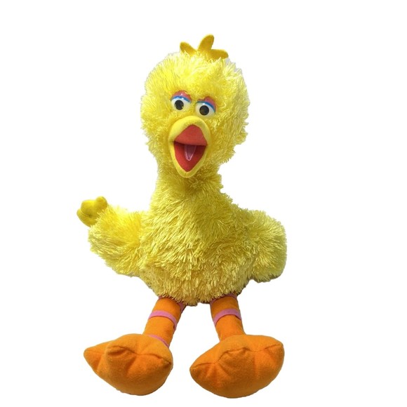 Seasame Street | Toys | Seasame Street Official Big Bird Plush Yellow ...